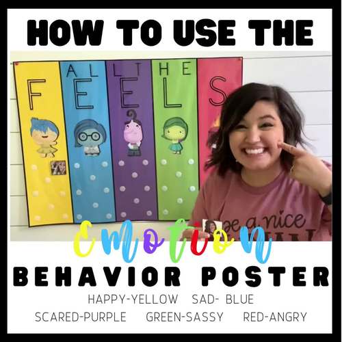Classroom Management Strategies: Emotions Behavior Poster | TpT