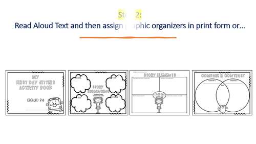 Book Club Activities for Any Fiction Book Story Elements Graphic Organizer