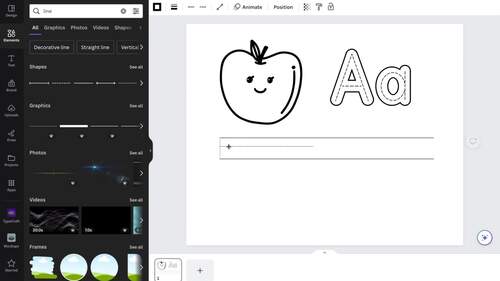Alphabet Tracing Font, Handwriting Practice, Dotted Font, Teacher Font