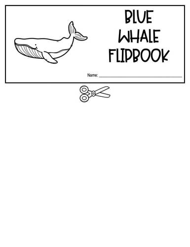Endangered Animals Flipbook (Cut and No Cut Options) | TPT