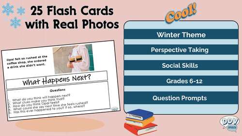 Winter Inferencing Task Cards Figurative Language Activities 6th 7th ...