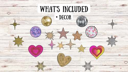 "We Make the Whole School Shimmer!" Bulletin Board Kit - Retro ...