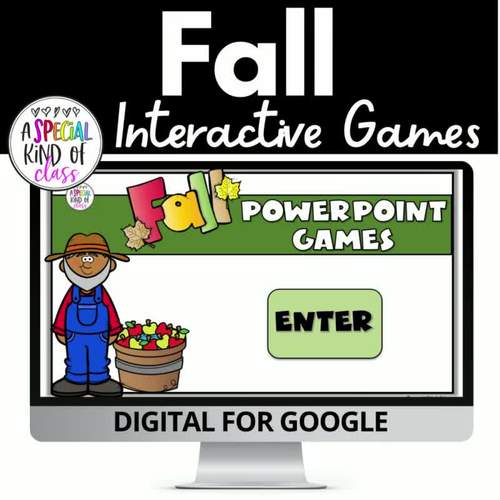 Count to 10 Google Games Fall by A Special Kind of Class | TPT