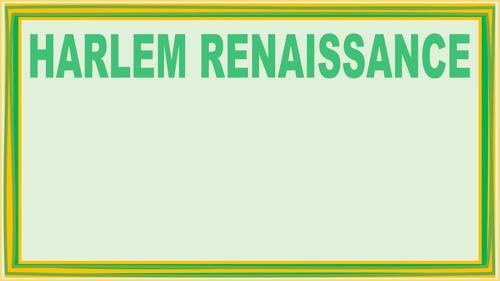 Harlem Renaissance Poetry Group Project and Presentation | TPT