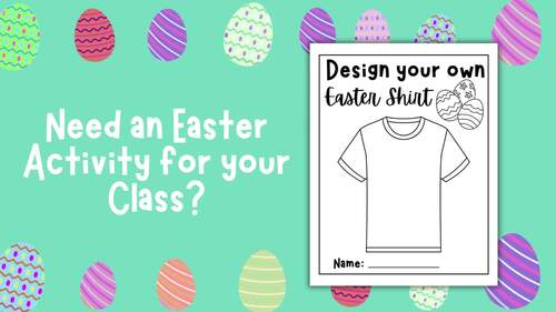 Design your own Easter Shirt and Other Accessories! by HolmRoom | TPT