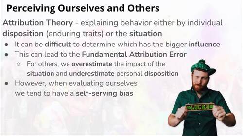 AP Psychology - Lecture Notes - Social Thinking (Unit 4) by GOOD BETTER ...