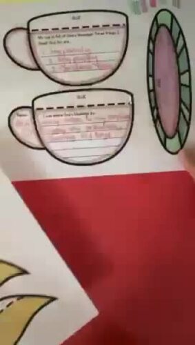 Blessings cup craft. Christmas Bible lessons for kids. December Sunday ...