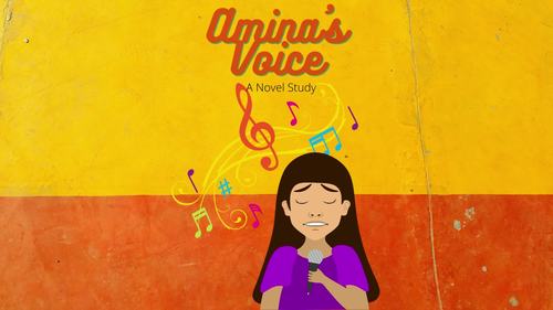 Amina's Voice Novel Study by Lessons Your Way | Teachers Pay Teachers