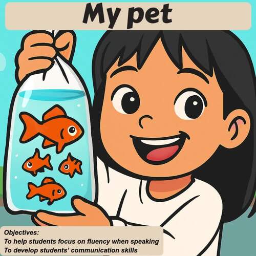 ESL Speaking & Grammar Activities: Talking About Pets & Animals (PDF + PPT)