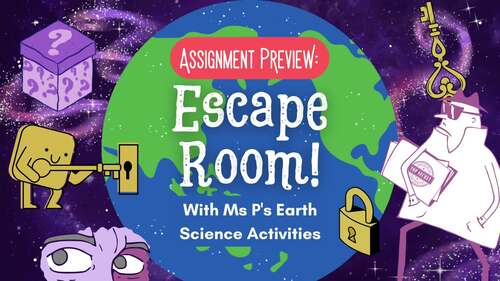 Fall Leaves Science Escape Room- No Prep Fall Activity for Middle ...