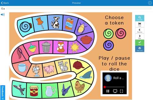 BOOM CARDS™ CVC Board games : 3 boards for phonological awareness and ...