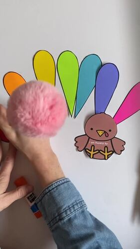 Thanksgiving Thankful Turkey Bulletin Board Kit Craft & November Door ...