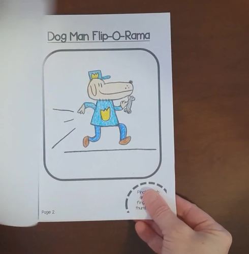 Dog Man {Novel Study, Flip-O-Rama Art Project, & Common Core} | TPT