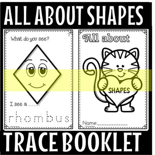 2d shapes booklet by Murphys lesson design studio | TPT