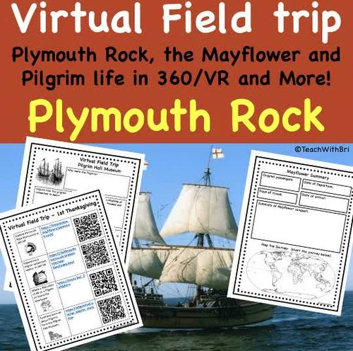 Thanksgiving Virtual Field Trip Discount Bundle for Google Classroom