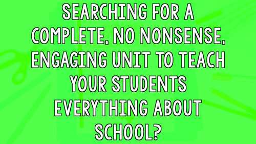 School Non-Fiction Unit | Science, Writing, Literacy, Math | TPT