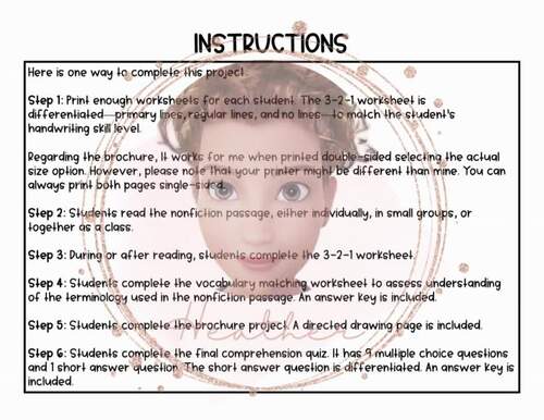 Animals Research Project | Brochure | Nonfiction | Arctic Fox | Arctic ...