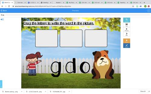 Short Vowels Boom Cards O by Interactive Teaching 1 | TPT