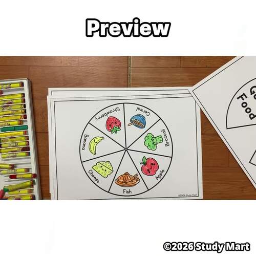 Dental Health Spinner | Good and Bad Food for Teeth Craft by Study Mart