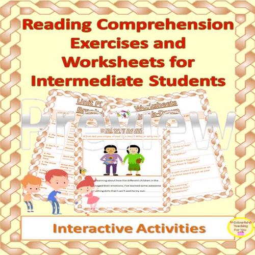 Beginning Middle End Reading Comprehension Questions for Intermediate ...