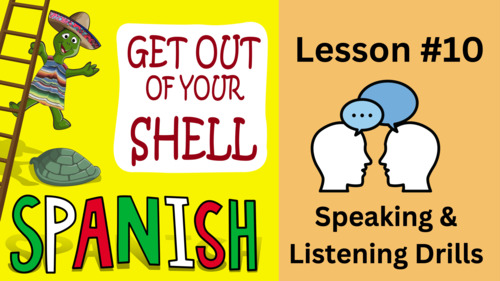 Spanish Lesson #10 - Speaking & Listening Drills - Beginner | TPT
