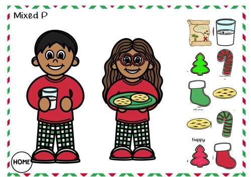 Christmas Articulation Over 95 Boom Card™ Speech Therapy Game Christmas ...