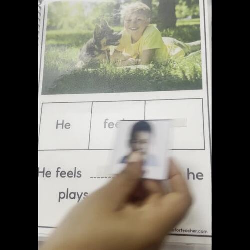 #Thanksandthings Identifying Emotions Autism Social Skills Cards | Real ...