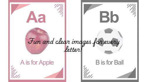 My First Alphabet Flashcards (A–Z) with Bonus Game & Certificate