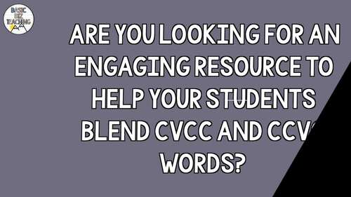 Mixed CVCC CCVC Decoding Practice | Phonics Blending CVCC CCVC ...