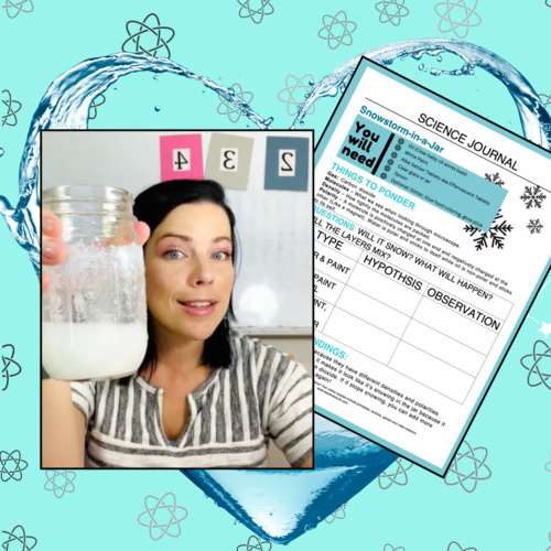 Science Lesson: Snowstorm in a Jar by Teach Me Truth | TPT