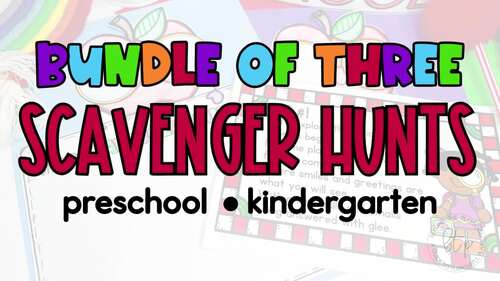 Scavenger Hunt in School - Gingerbread Man Hunt, Leprechaun Hunt, End ...