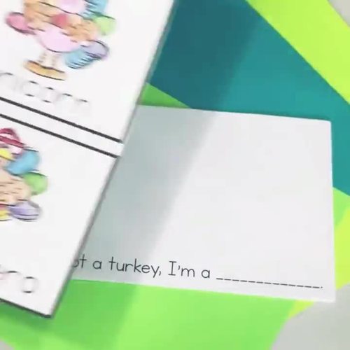 Thanksgiving Activity Ideas Turkey Disguise Vocabulary Readers | TPT