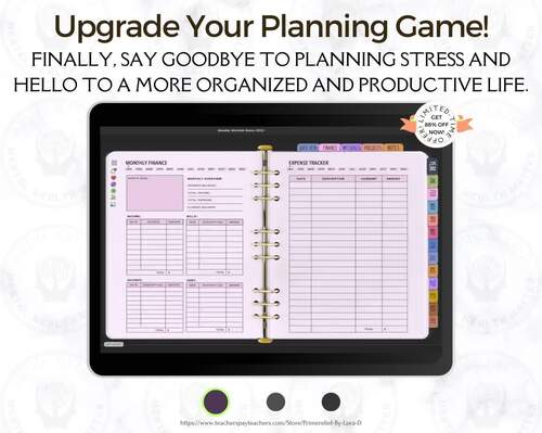 480 Back to School Planners Bundle - Undated, 2023 & 2024 Digital ...