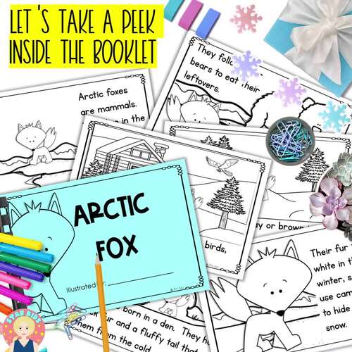 Arctic Animals Unit for K-1 | Arctic Fox Activities by Star Kids