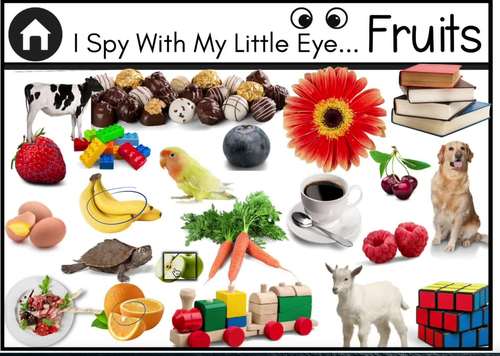 I Spy Speech Therapy | Boom Cards by Sharon Burgess Ortho | TPT