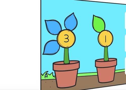 BOOM Cards: Flower Addition to 5 by PreK Partner | TPT