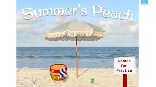 "Summer's Peach" 10 Reinforcer Games by David Sindrey's Troll in a Bowl ...