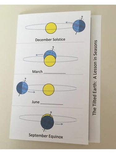 Causes of Seasons Foldable Notes and Sort Activity by POP Science