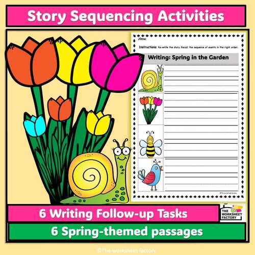 Spring Sequencing Stories with Pictures for Early Readers |Literacy ...