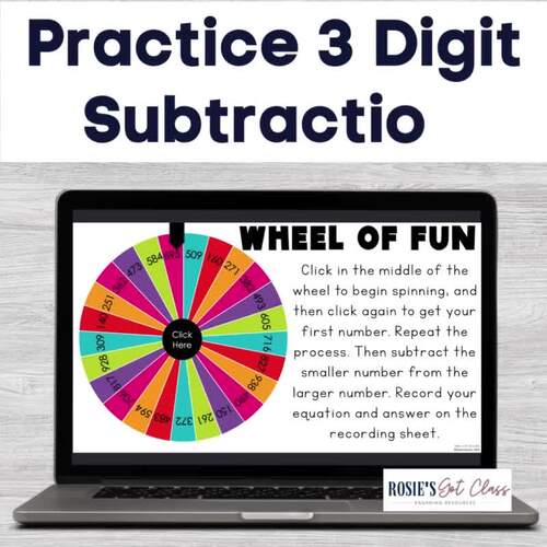 Three Digit Subtraction With & Without Regrouping Powerpoint Games For ...