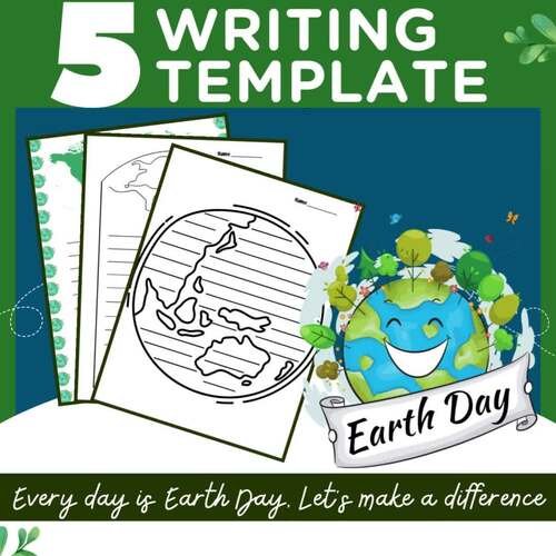 earth day writing and craft Activity| earth day opinion writing prompts ...