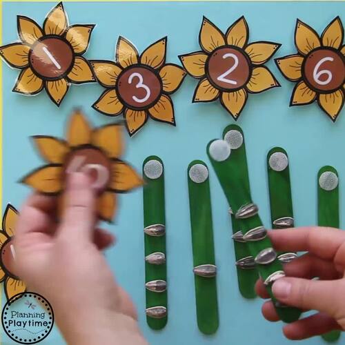 Fall Preschool Centers | Hands-On Math, Literacy & Fine Motor Activities