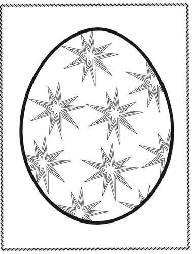 Ornamental Easter Eggs Coloring Pages | Spring Art Activities ...