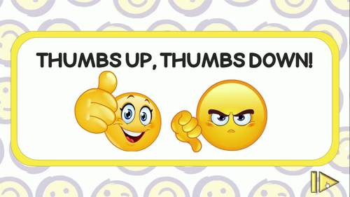 Thumbs Up, Thumbs Down - Learning Good Manners for Kids Interactive Game
