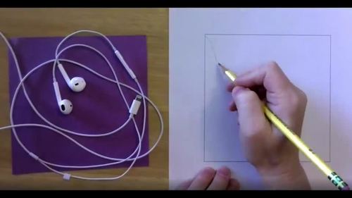Negative Space Art Lesson. Video Demonstration, Presentation ...