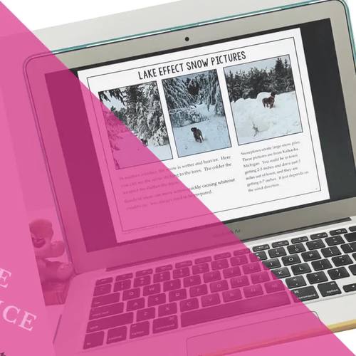 Winter Weather Activities | Lake Effect Snow | Science Reading ...