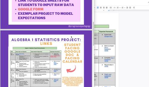 End of Unit Statistics Project- Collecting and Analyzing Data! | TPT