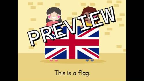 Flags of the World - Emergent Reader - Book - EFL ESL - Multicultural