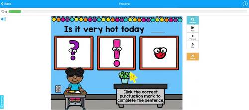 $$DOLLARDEAL$$ 20 PUNCTUATION STATION READ and CLICK BOOM Cards™ by Mrs ...