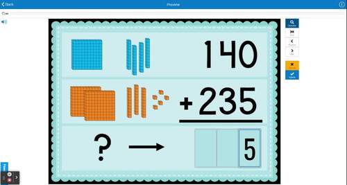BOOM Cards: L'addition à trois chiffres SANS regroupement by Mme Bock